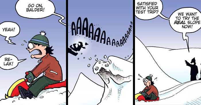 This Norwegian Artist Makes Comics Featuring Funny And Unexpected ...