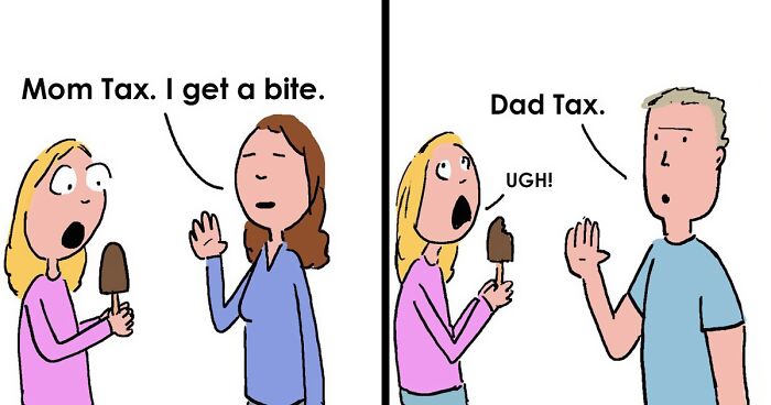 30 Cartoons Illustrating What Being A Parent Is Really Like By Hedger ...