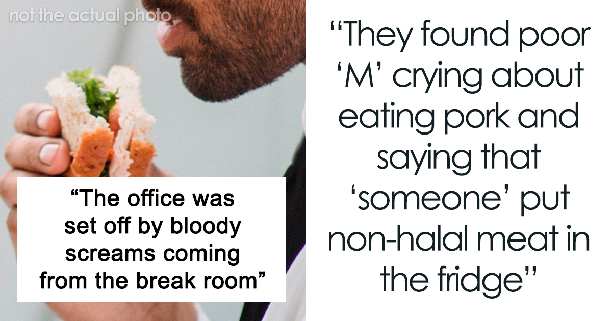 Someone Stealing Food