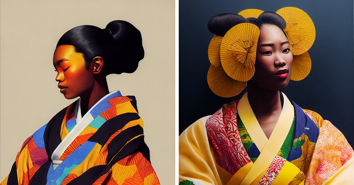 I Combine Japanese Kimonos With International Fashion Trends And Here ...