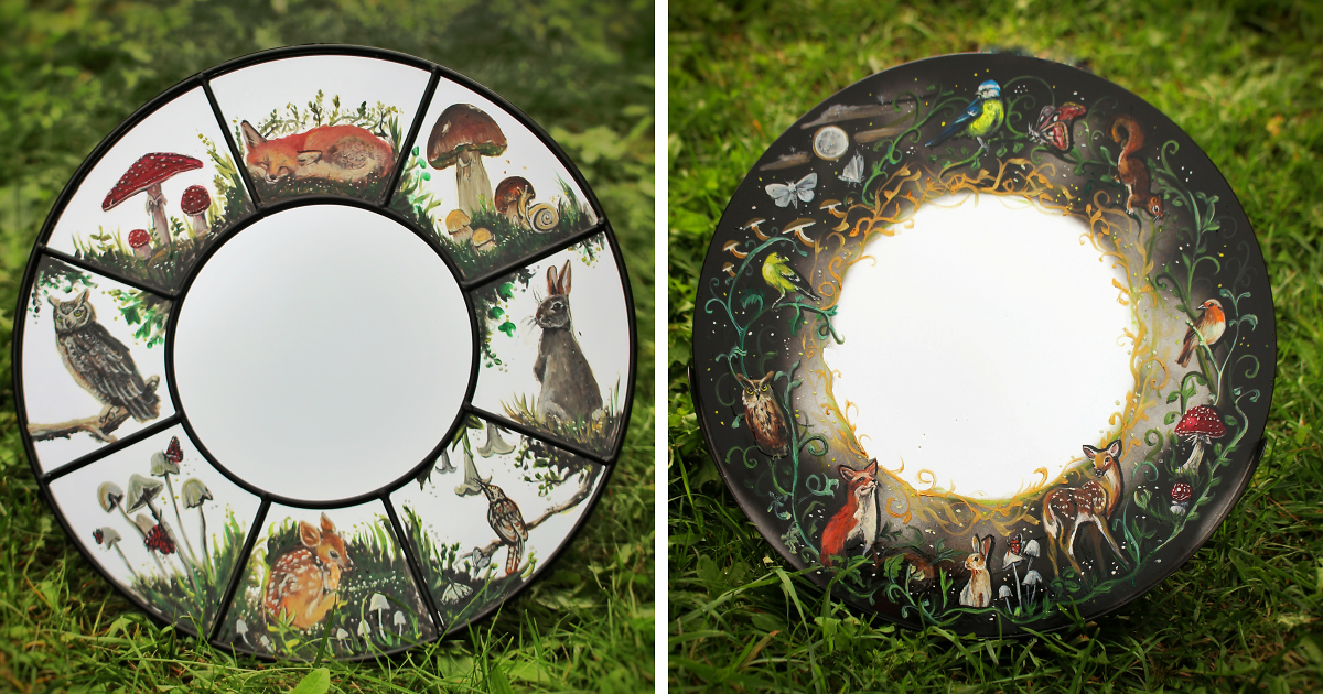 I Create Fairytale Mirrors (16 Pics) | Bored Panda