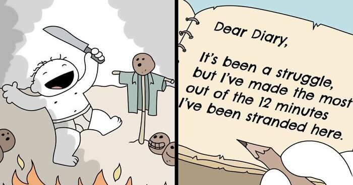 21 Comics With Dark Twists By Puddlemunch (New Pics) | Bored Panda