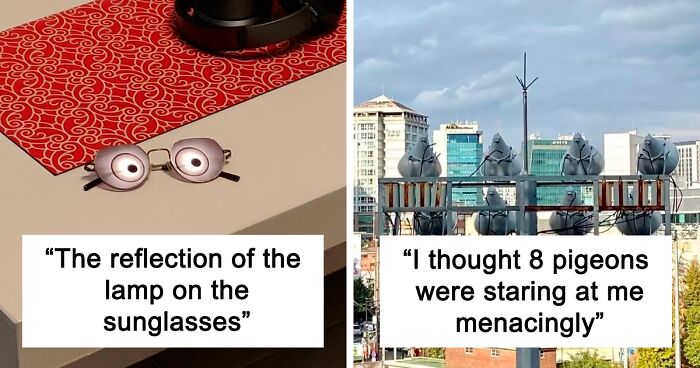 50 Accidental Optical Illusions People Captured On Their Cameras