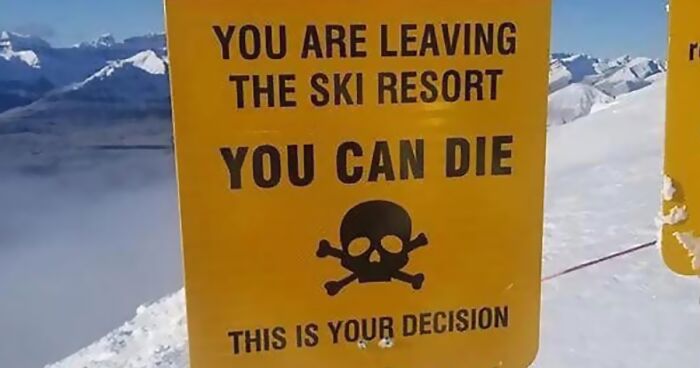 50 Times People Found Weird Or Hilarious Disclaimers That Were “Clearly ...