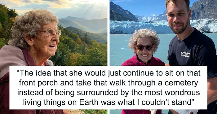 Grandson Takes Grandma To See The Mountains, It Turns Into An Adventure To Visit Every US ...