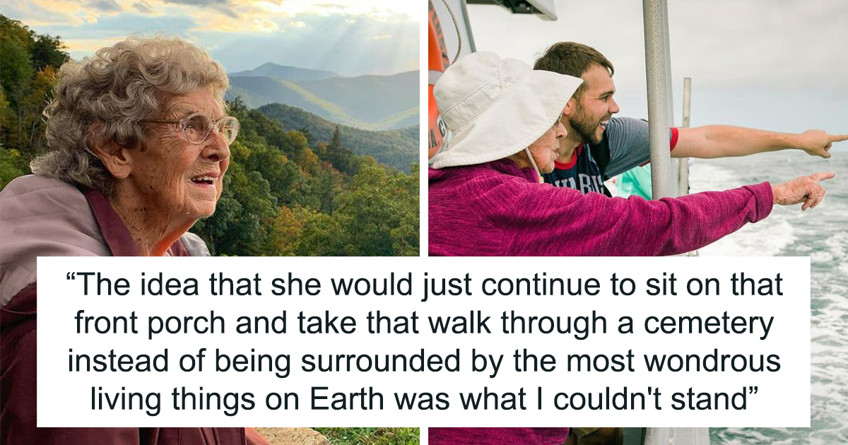 Grandson Takes Grandma To See The Mountains, It Turns Into An Adventure To Visit Every US ...