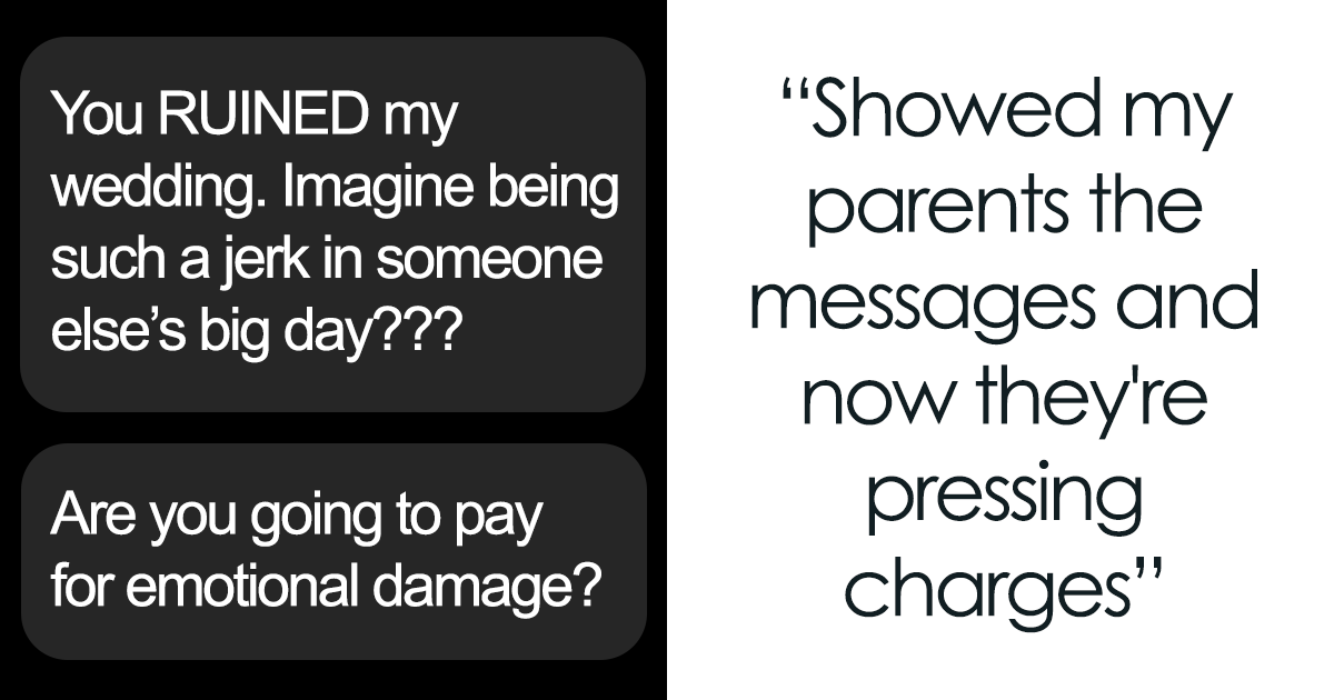 Bridezilla Blames Teen For Being “Too Flashy” And Ruining Her Big Day ...