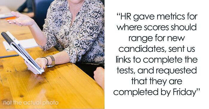 HR Makes Employees Take A Skill Test Designed For New Hires, They ...