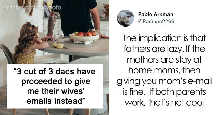 Tweet Showing How Moms Are Still Considered To Be The Default Parent ...