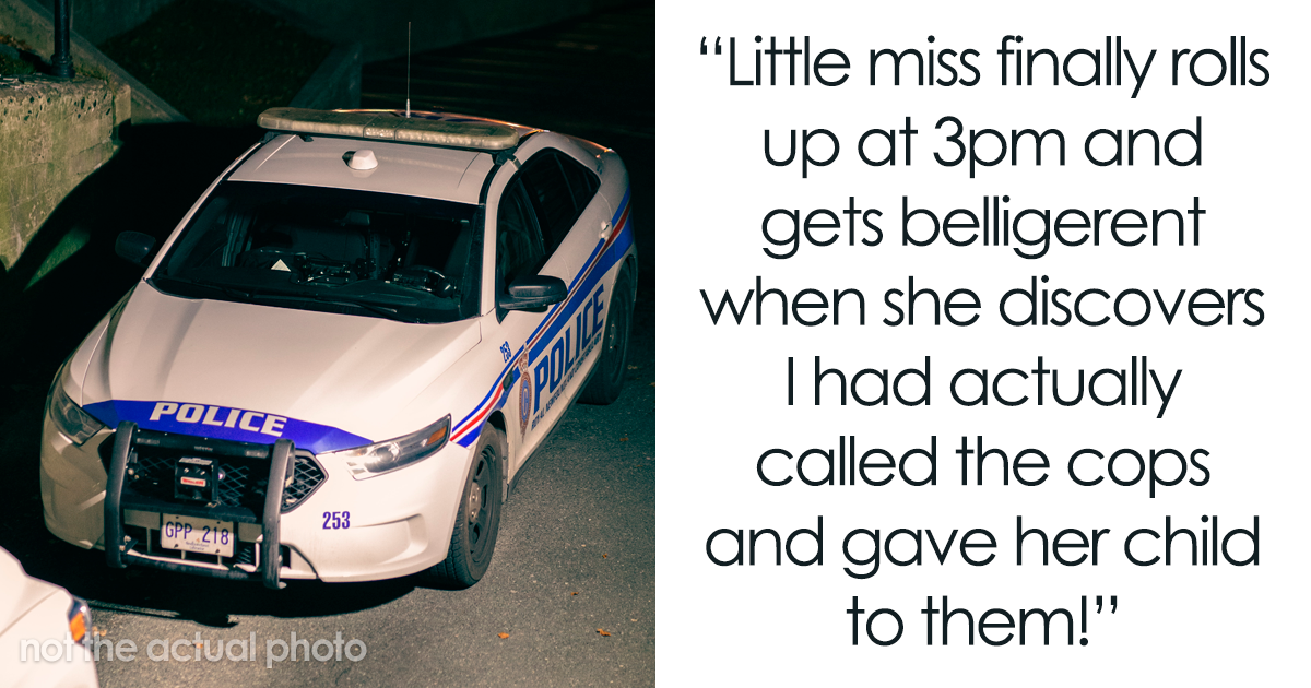 Babysitter Is Fed Up With No-Show Mom, Calls The Cops And They Take The ...