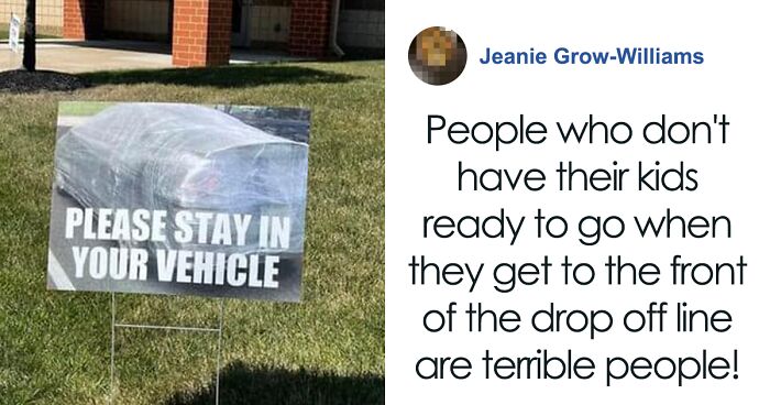 7 Funny Drop-Off Lane Signs Put Up By This Elementary School Are ...