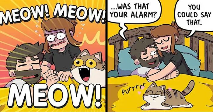 Cute And Funny Relationship Moments This Artist Has Captured In Her ...