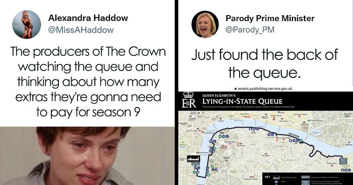 30 Of The Best Memes And Reactions To The Very British Queue Throughout ...