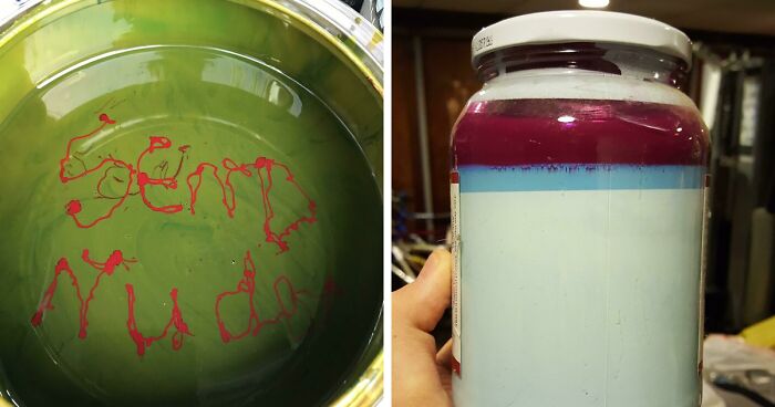 This Dedicated Online Group Shares Photos Of “Unstirred Paint”, Here ...