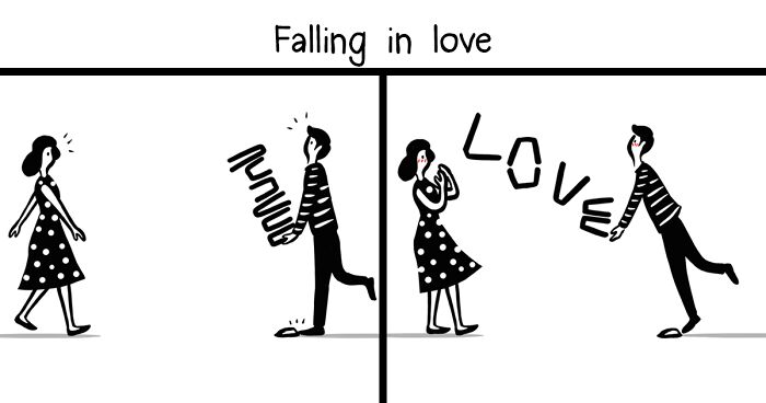 I Drew 23 Comics To Illustrate How Quirky And Unexpected Love Can Be ...