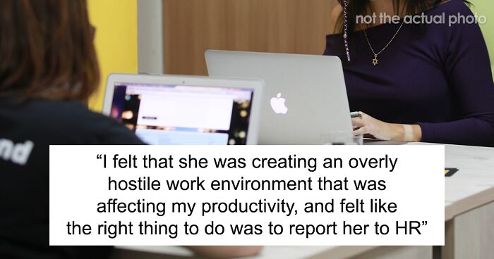 26 Y.O. Woman Reports Her Coworker To HR For Creating “An Overly ...