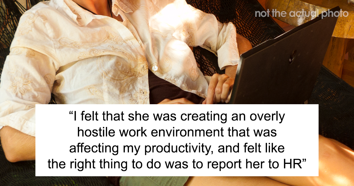 26 Y.O. Woman Reports Her Coworker To HR For Creating “An Overly Hostile Work Environment ...
