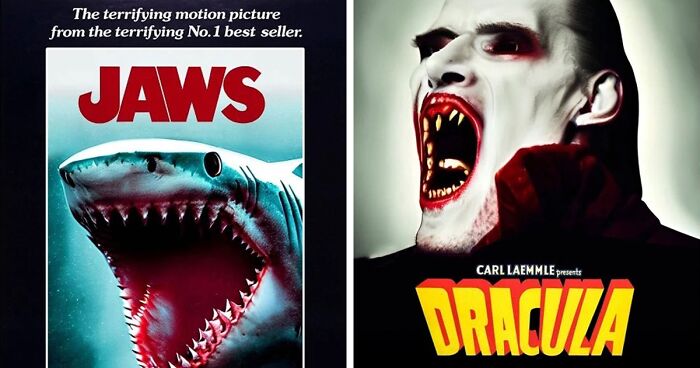 10 Side-By-Side Photos Of Horror Movie Poster Originals And Their ...