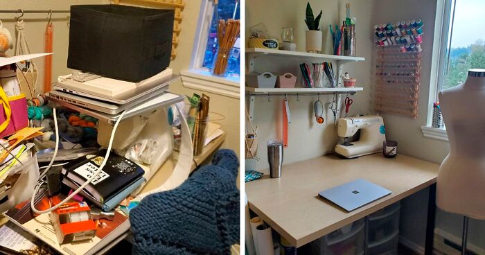 35 Satisfying Pics Of Spaces Before And After Being Cleaned