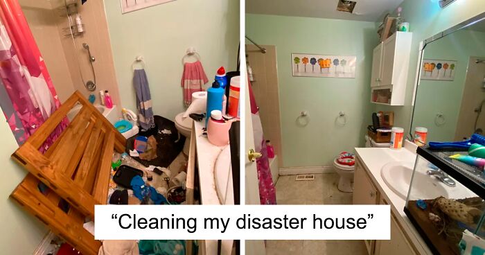 35 Satisfying Pics Of Spaces Before And After Being Cleaned