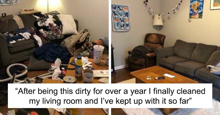 35 Satisfying Pics Of Spaces Before And After Being Cleaned