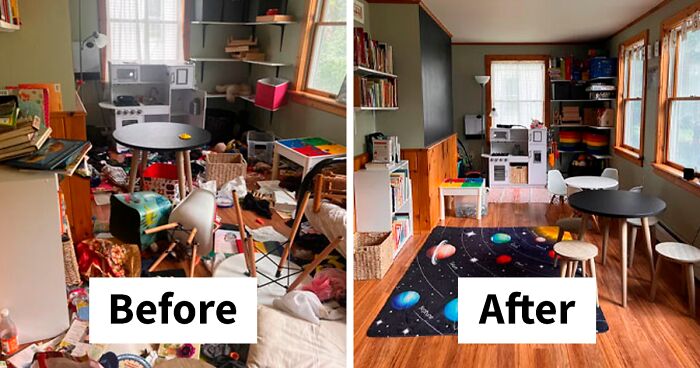 35 Satisfying Pics Of Spaces Before And After Being Cleaned