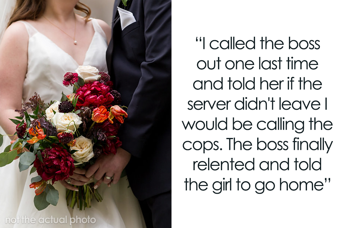 “AITA For Kicking A Server Out Of My Wedding?”