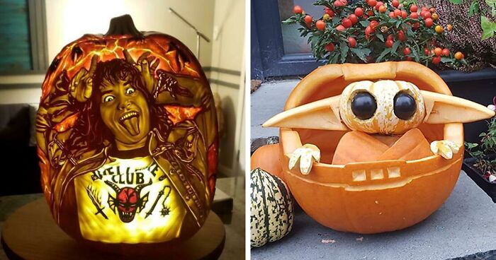 50 Times People Showed True Skill When It Came To Carving Halloween ...