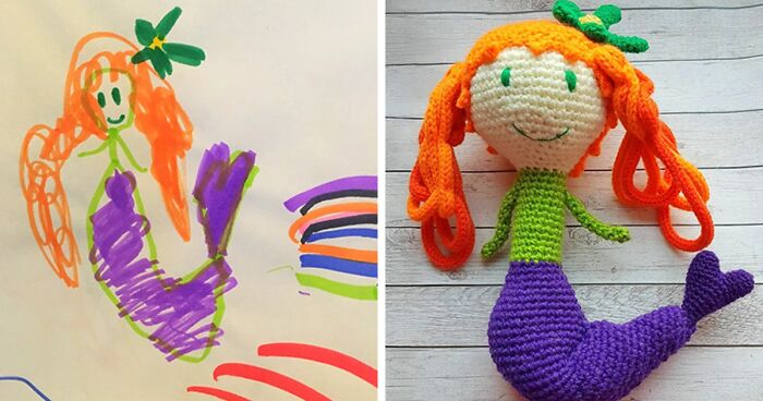 I Create Children’s Toys From Their Unique Drawings (35 Pics) | Bored Panda