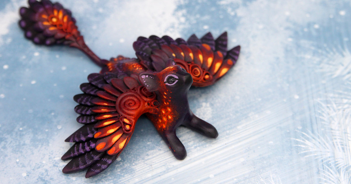 I Make Fantastic-Looking Animals Out Of Velvet Clay And Casting Resin ...