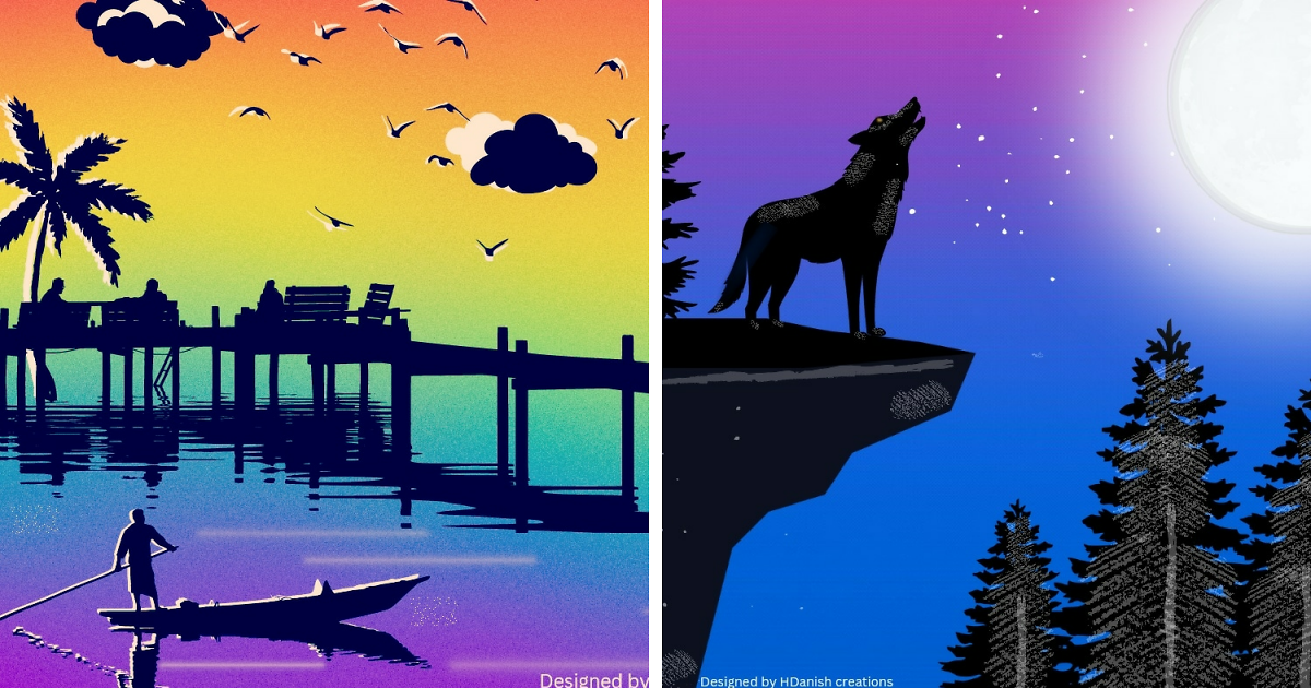 Here Is My Canva Art Collection (8 Pics) | Bored Panda