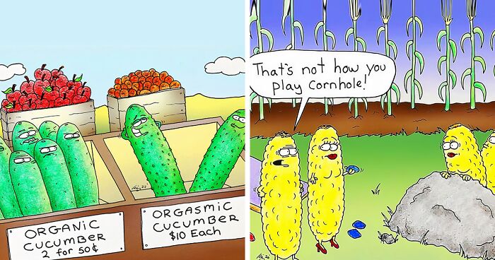 “Fruit Gone Bad”: 30 Slightly Inappropriate Comics By This NY ...