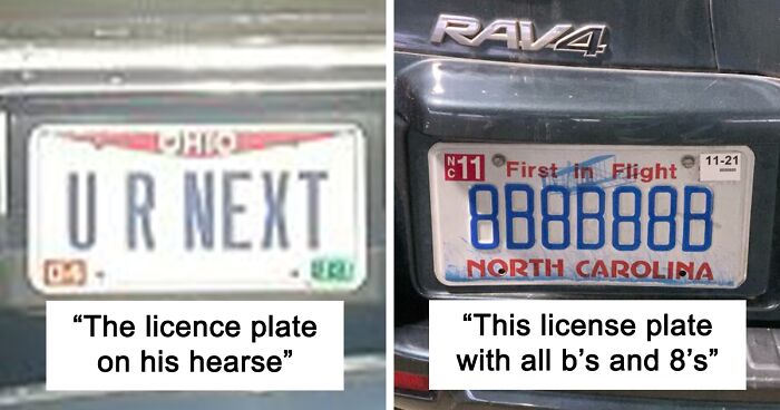 Folks Are Cracking Up At These 30 License Plates As Seen On The Road