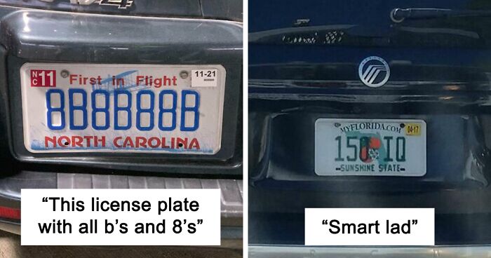 Folks Are Cracking Up At These 30 License Plates As Seen On The Road