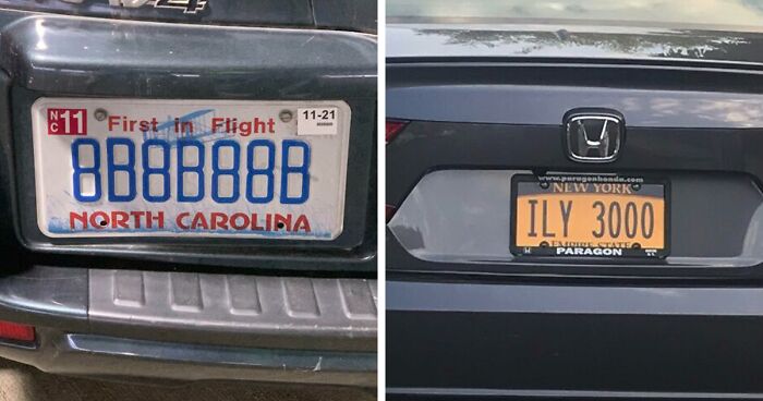 Folks Are Cracking Up At These 30 License Plates As Seen On The Road
