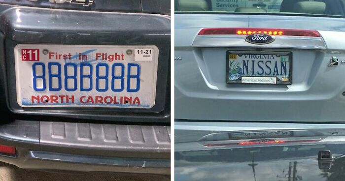 Folks Are Cracking Up At These 30 License Plates As Seen On The Road