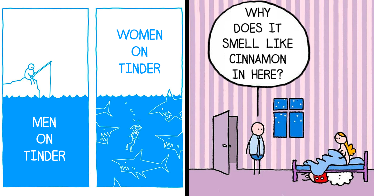 35 Comics Proving That This Artist’s Sense Of Humor Is As Dark As The ...