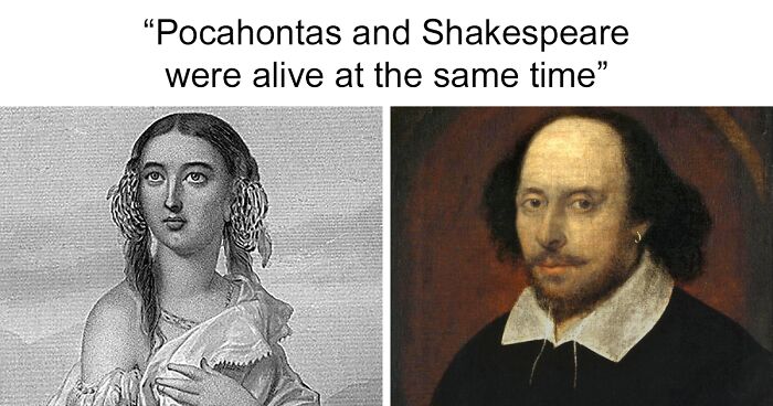 This Online Group Shares Random Timeline Comparisons That Might Mess With Your Perception Of ...