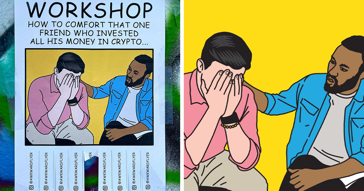 I Make Super Awkward Flyers And Hang Them In The Streets, Here Are My ...