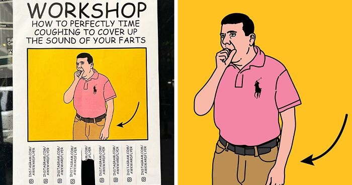 I Make Super Awkward Flyers And Hang Them In The Streets, Here Are My ...