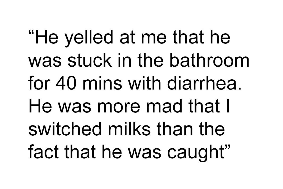 Guy Switches To Regular Milk To Prove His Lactose Intolerant Roommate ...