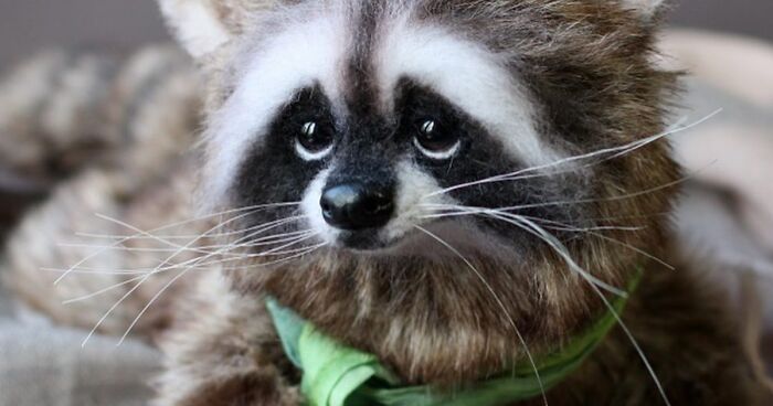 41 Miniature Animal Sculptures From Wool Made By This Artist | Bored Panda