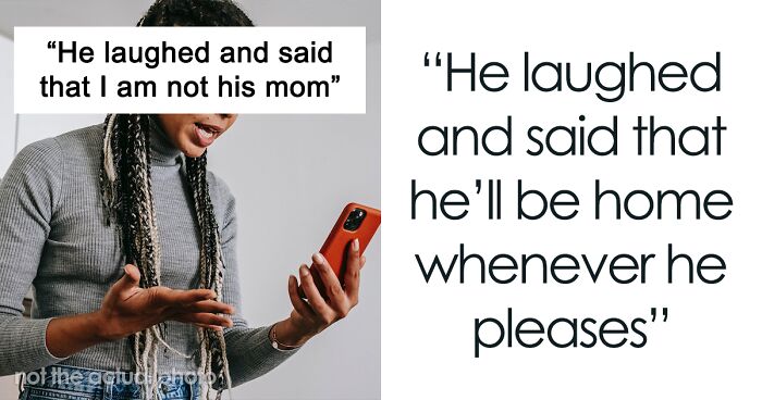 Womans 16 Year Old Stepson Steals Her Car She Then Calls Off Her