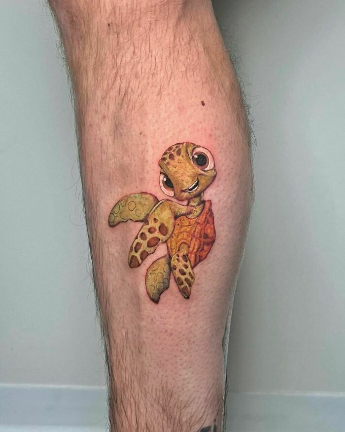 120 Cartoon Tattoos For A Blast From The Past | Bored Panda