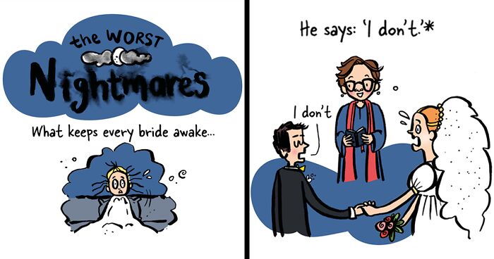 I Made Cartoons About Typical Situations At The Wedding That Every ...