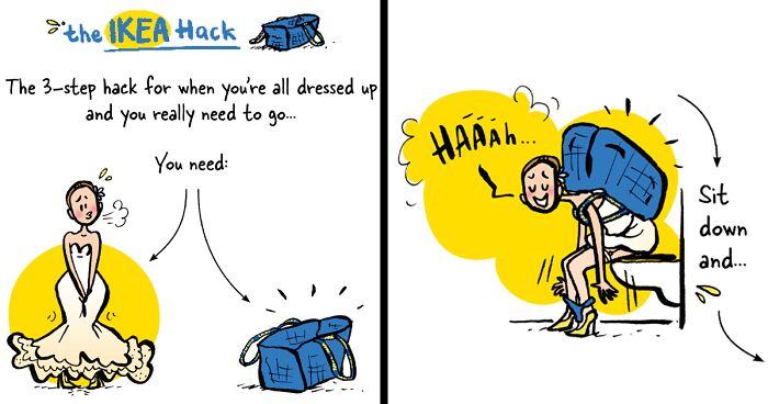 I Made Cartoons About Typical Situations At The Wedding That Every ...