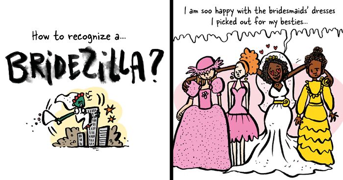 I Made Cartoons About Typical Situations At The Wedding That Every ...