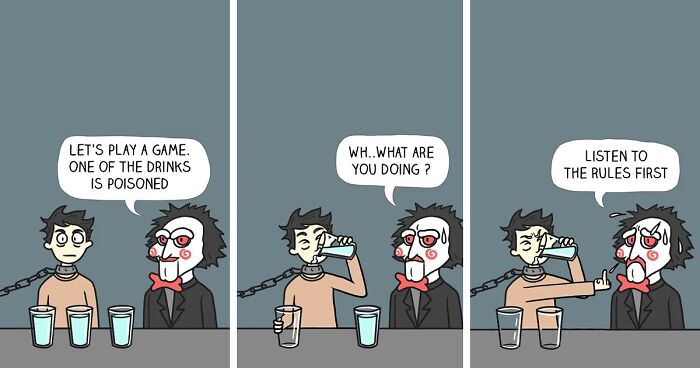 Quirky And Dark Comics Featuring Twisted Endings By SpaceBoyCantLol (35 ...