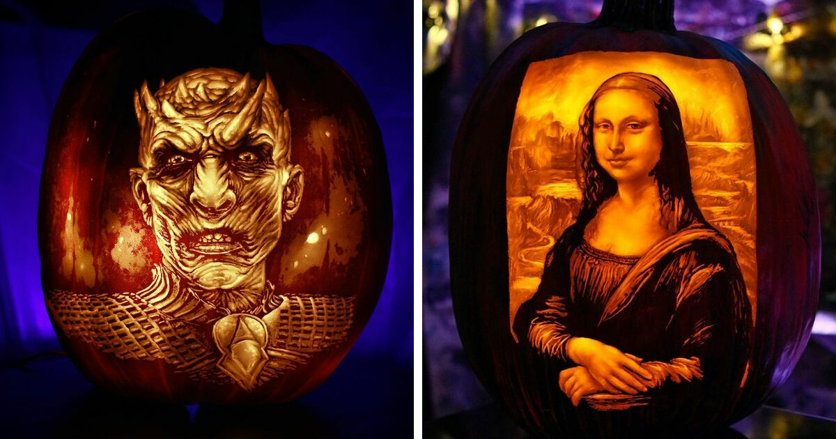 Incredibly Detailed Pumpkins With References To Pop-Culture, Movies ...