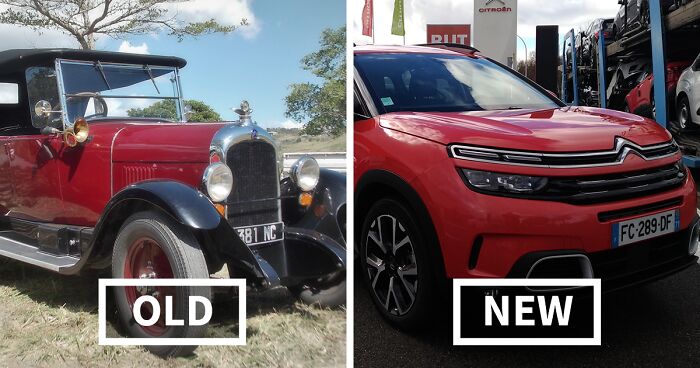 This Is How These 25 Modern Cars Of Famous Brands Look In Comparison ...